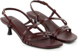 Vagabond Schuhmacher Vagabond - Jonna - Sandalen mit roten Abs&auml;tzen