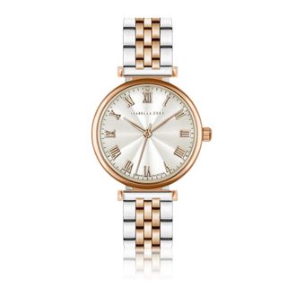 Isabella Ford Uhren in Ros&eacute;gold und Silber