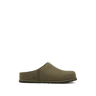 UGG Mens Clog Otzo Green Suede Sandal