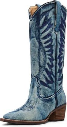 Steve Madden Albany pour femmes, Tissu denim, 36 EU