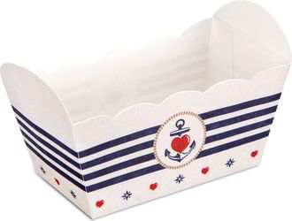 St&auml;dter Backbord Ahoi ca. 4 x 4 x 7 cm Bunt