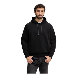 Emporio Armani Herren, Sweatshirts & Hoodies, Schwarzk, XLGr&ouml;&szlig;e