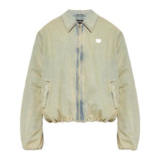 Misbhv Misbhv, Homme, Vestes, Bleu, Taille: XL Veste en jean &agrave; effet vieilli