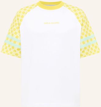 Carlo Colucci Carlo Colucci Oversize T-Shirt - Mosaic Legacy Federzoni weiss