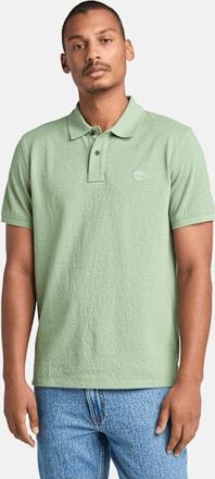 Timberland Millers River Pikee-Polohemd für Herren in Grün, Herren, Grün, Größe