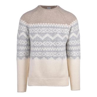 Eleventy Rundhals-Pullover - - Knitwear - Herren - Mehrfarbig - L