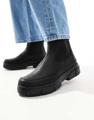 Sorel Explorer STRT - Bottines Chelsea en daim - Noir