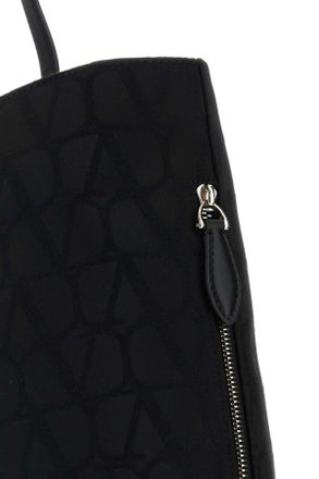 Valentino Garavani Quilted Nylon Tote Bag - Black
