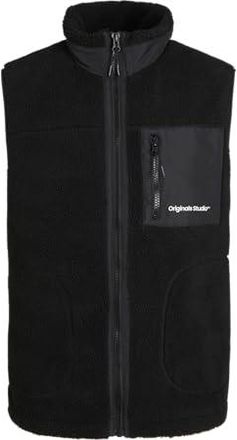 Jack & Jones JORVESTERBRO AW24 Noos Gilet pour homme, noir, taille XL, Noir, XL