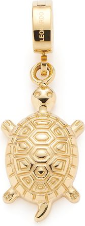 Leonardo Anh&auml;nger Clip & Mix Mora - Ketten-Anh&auml;nger aus goldfarbenem Edelstahl - kleine stilisierte Schildkr&ouml;te - Clip S (3,5 mm &Oslash;) - Schmuck Geschenk f&uuml;r Frau