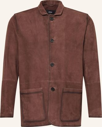 Arma Arma Lederjacke Levinson braun