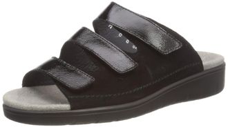 Semler Damen Dunja-D4 Sandale, schwarz, 38 2/3 EU