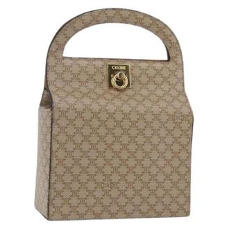Celine Pre-owned Vintage Plastik Handtasche - - Pre-owned - Damen - Beige - ONE SIZE