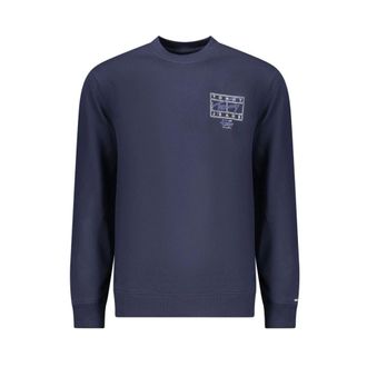 Tommy Hilfiger Homme, Sweatshirts et sweats &agrave; capuche, Bleu, Taille: M Crew Neck SweaT-shirt