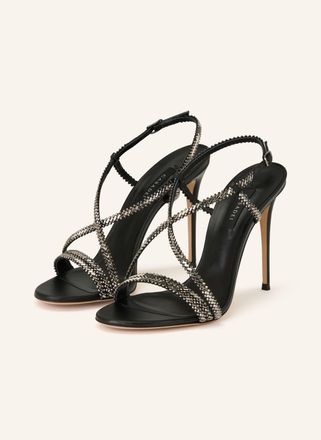 Casadei Casadei Sandaletten Josephine Julia Mit Schmucksteinen silber
