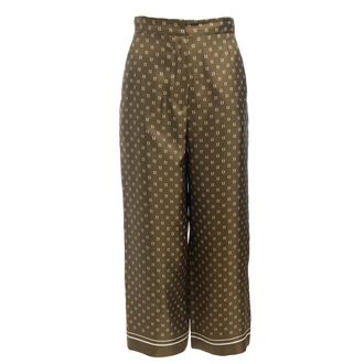 Max Mara Wide Hosen - - Trousers - Damen - Gr&uuml;n - 2XS