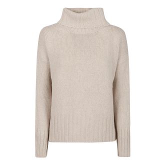 Aragona Long Sleeve Turtle Neck Sweater - Femme - Pulls - Brun - Taille: 36 FR