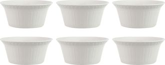 Villeroy & Boch CELLINI Dessertschale Ø 12,5cm 6er Set weiß Porzellan