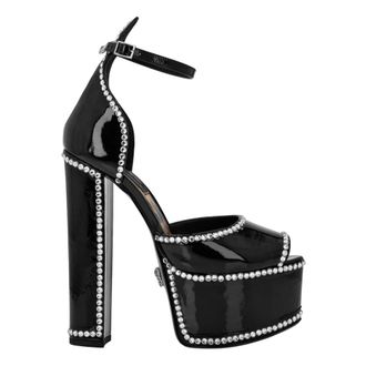 Philipp Plein Femme, Chaussures, Noir, Taille: 39 EU High Heel Sandales
