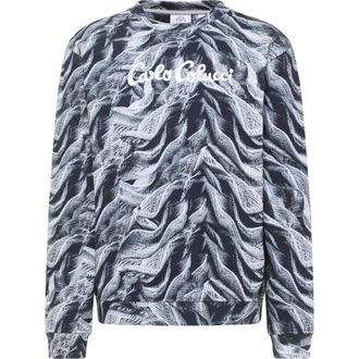 Carlo Colucci Sweatshirt aus k&uuml;nstlicher Strickware - - Sweatshirts & Hoodies - Herren - Schwarzk - L
