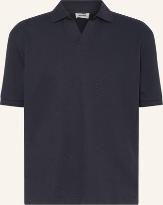 Drykorn Drykorn Piqué-Poloshirt Acayo Relaxed Fit blau
