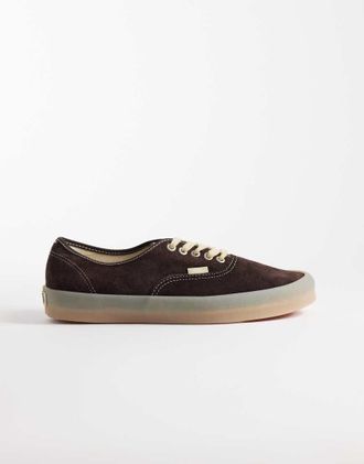 Vans Authentic - Baskets &agrave; semelle fauve - Marron-Brown