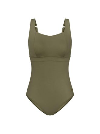 Triumph Summer Twist OW 01, One Piece Swimsuit Damen, Gr&uuml;n (Sage Green), 42