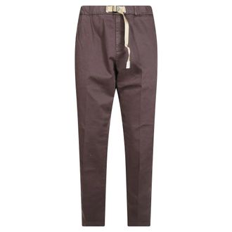 White Sand Pantalone Gabardina - - Trousers - Herren - Rot - L