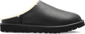 UGG mules en cuir - Noir