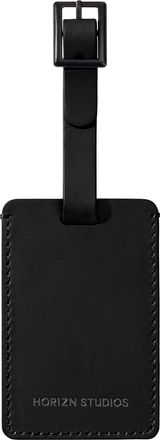 Horizn Studios Luggage Tag in All Black - Luggage Accessories - 6x9cm - 0.03kg - 2-Year Warranty