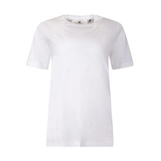 Elisabetta Franchi Maglia Gesso - - Tops - Damen - Wei&szlig; - M