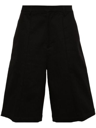Neil Barrett short chino en coton - Noir