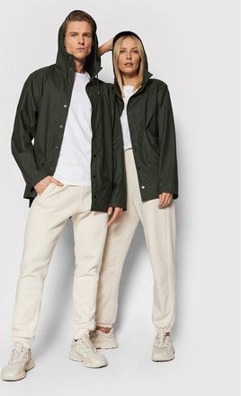Rains Regenjacke Unisex 12010 Grün Regular Fit