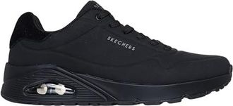 Skechers Baskets Uno-Suited on Air pour homme, noir, 44 EU