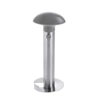 Lurch 10246 Ananasschneider zum Entkernen, Sch&auml;len und Schneiden von Ananas aus Edelstahl, Silber, &oslash; 8.5 x 23 cm