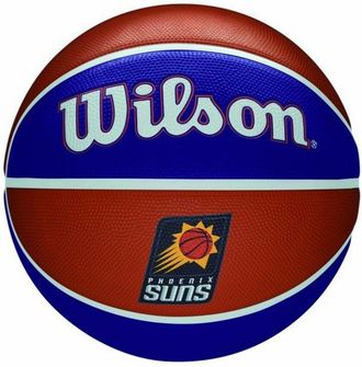 Wilson Basketball NBA TEAM TRIBUTE, PHOENIX SUNS, Outdoor, Gummi, Größe: 7