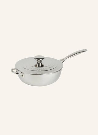 LE CREUSET Saut&eacute;-Pfanne 3-Ply Plus silber
