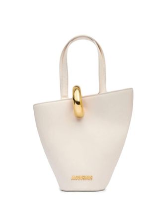 Jacquemus sac seau Le Petit Bambola - Tons neutres