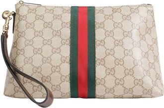 Gucci Small GG Pouch with Web