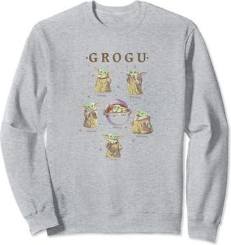 Star Wars The Mandalorian Grogu Moods R16 Sweatshirt