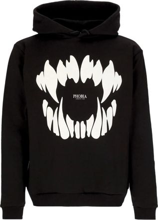 Phobia Archive Homme, Sweatshirts et sweats &agrave; capuche, Noir, Taille: L SweaT-shirt de surv&ecirc;tement l&eacute;ger &agrave; manches longues