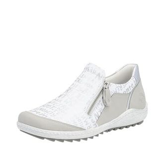 Remonte Pantoufles R1428 pour Femme, Vapor White Silver 80, 42 EU