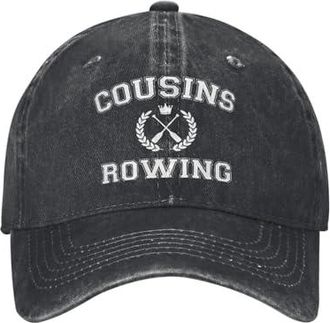 Generic Casquette de Baseball pour Hommes, Casquettes de Baseball, Jeans r&eacute;tro us&eacute;s, Casquette dAviron Cousins, Bonnets de Soleil Unisexes pour lext&eacute;rieur, Ca