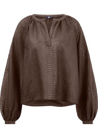 Riani Bluse mit Ballon&auml;rmel