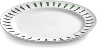 Serax Assiettes &agrave; motif rayures Charly - Set de 2 Serax