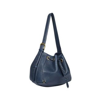 Jerome Dreyfuss Sac &eacute;paule craquel&eacute; en cuir