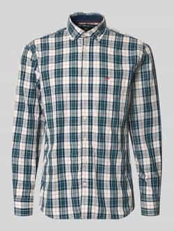 Fynch-Hatton Slim Fit Freizeithemd mit Button-Down-Kragen