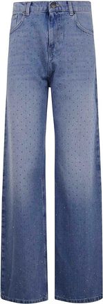 Twinset Jean Droit - Bleu