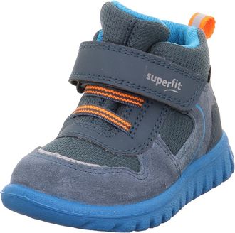 Superfit Jungen Sport7 Mini Leicht Gef&uuml;tterte Gore-tex Blau/T&uuml;rkis 8030 Sneaker, Blau T&uuml;rkis 8030, 25 EU