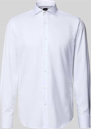 HUGO BOSS Regular Fit Businesshemd aus reiner Baumwolle Modell H-JOE-SP
